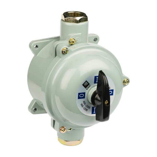 Переключатель пакетный 1-кл. 40А IP56 ПП 3-40/Н2 М1 сил. сер, EKF PP-3-40-5 (1 шт.)