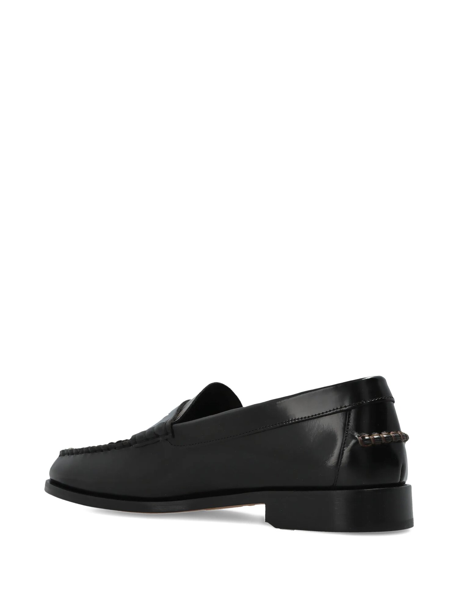 Лоферы Paul Smith Penny-strap loafers, размер 7.5, black/black — фото 1