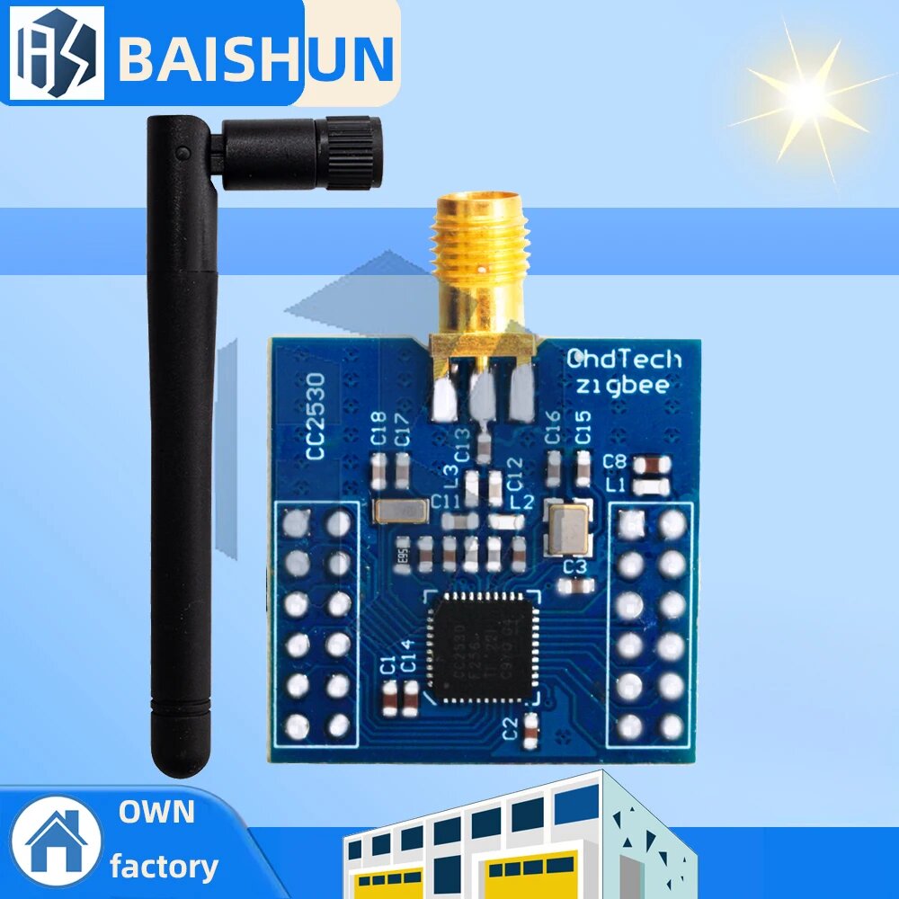 Модуль CC2530 Zigbee баishundianzi