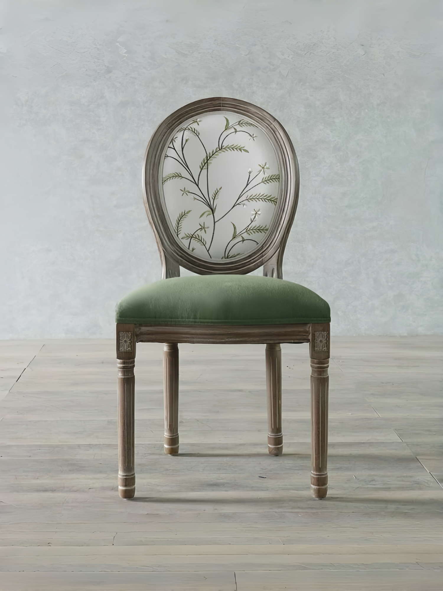 Обеденный стул в европейском стиле ретро из массива дерева, модное и простое кресло со спинкой в американском ресторане