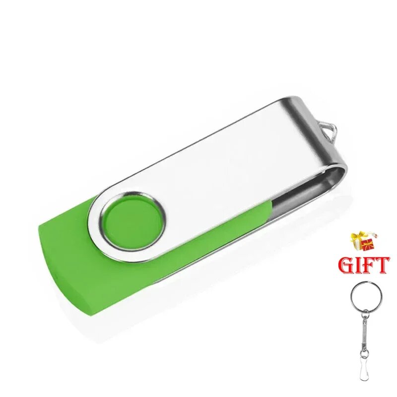 USB-флешка JASTER Pen drive 64gb 4 ГБ, Green Color