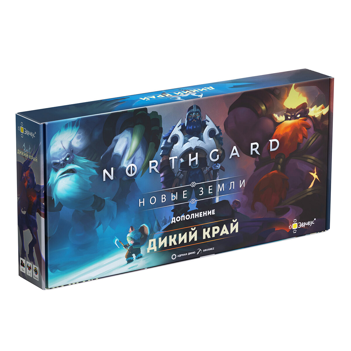 Эврикус. Настольная игра "Нордгард. Дикий край" дополнение, для 2-5 игроков, от 14 лет