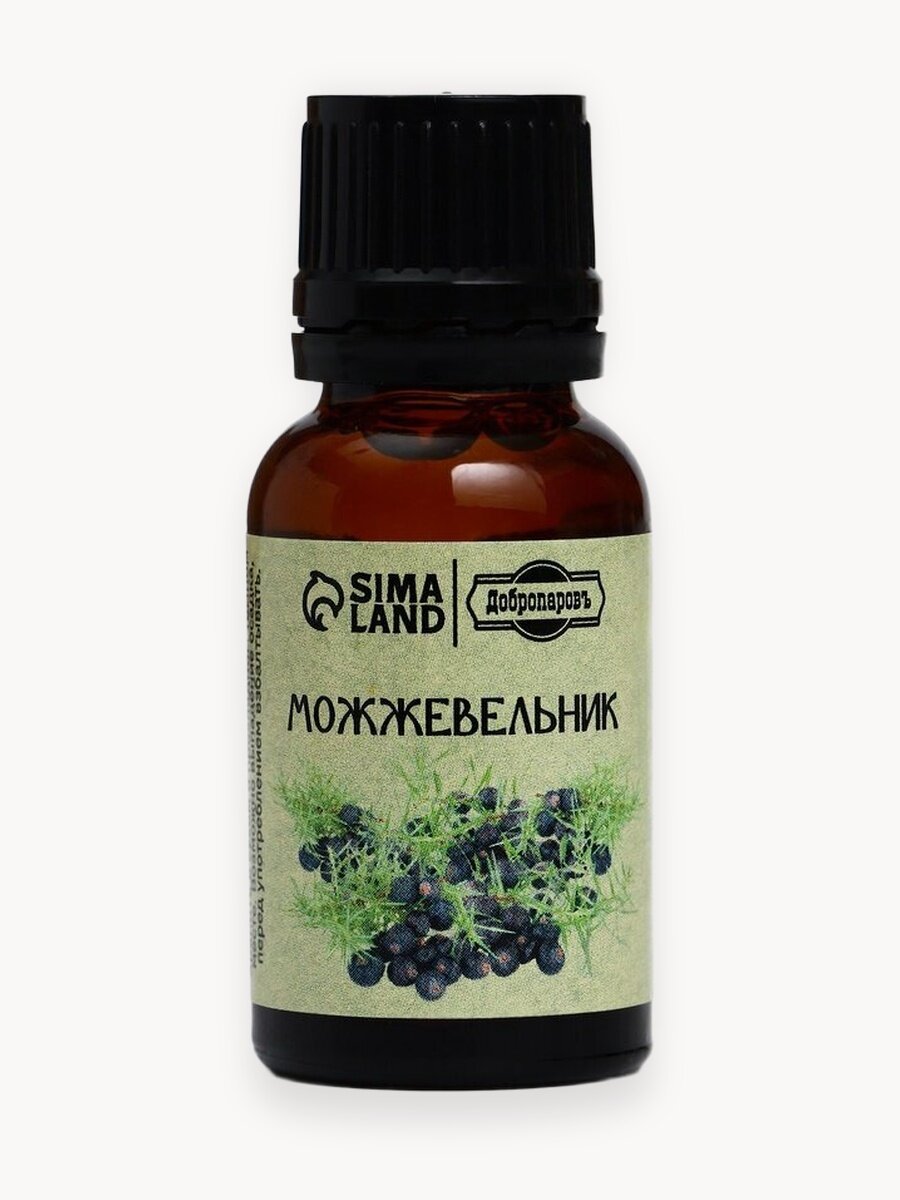 Эфирное масло "Можжевельник", флакон-капельница, 17 мл "Добропаровъ"
