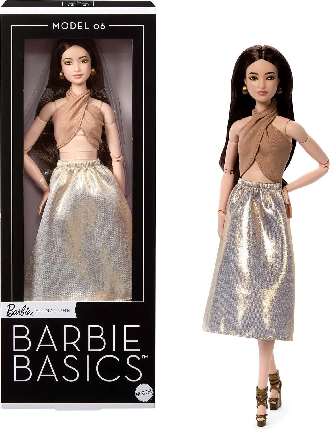 Barbie Signature Barbie Basics кукла из культовой коллекции, модель 06 JJX25