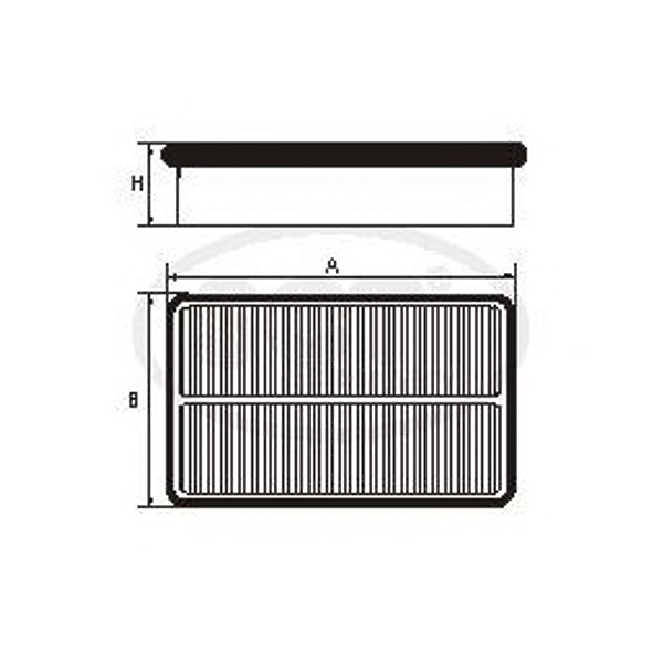 SCT GERMANY sb2228 (AJ5713Z40 / AJ5713Z409A / MA5645) воздушный фильтр Mazda (Мазда) 6 / cx-7 2.3 05-