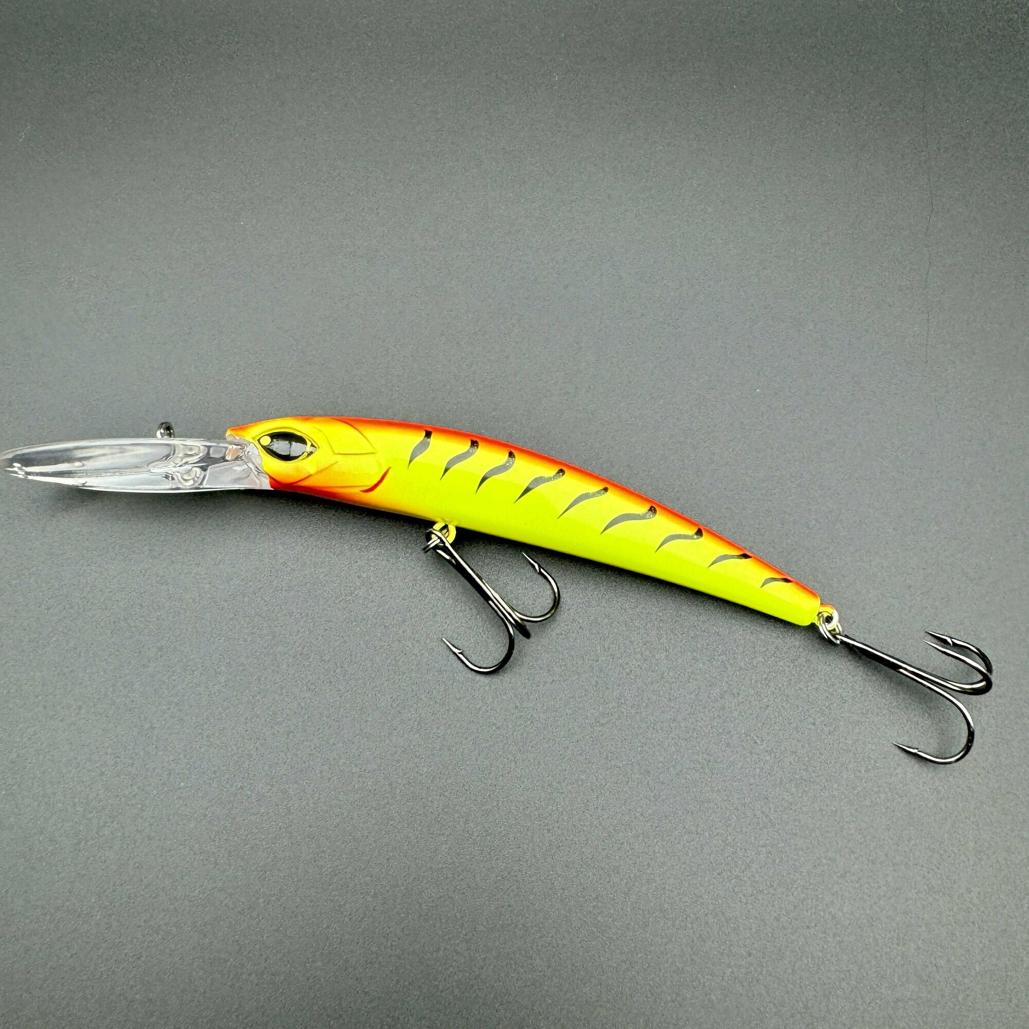 Воблер для троллинга 110 Crystal minnow Deep diver(F) на щуку, сома, судака