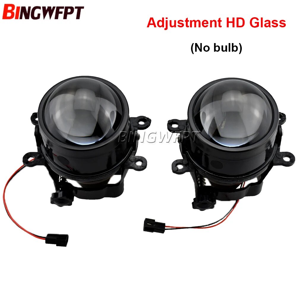 1 пара 3,0-дюймовых кронштейнов типа G2 HD Bi ксеноновые противотуманные фары водонепроницаемые линзы проектора H11 лампы для Ford для MITSUBISHI HD Glass-No blub