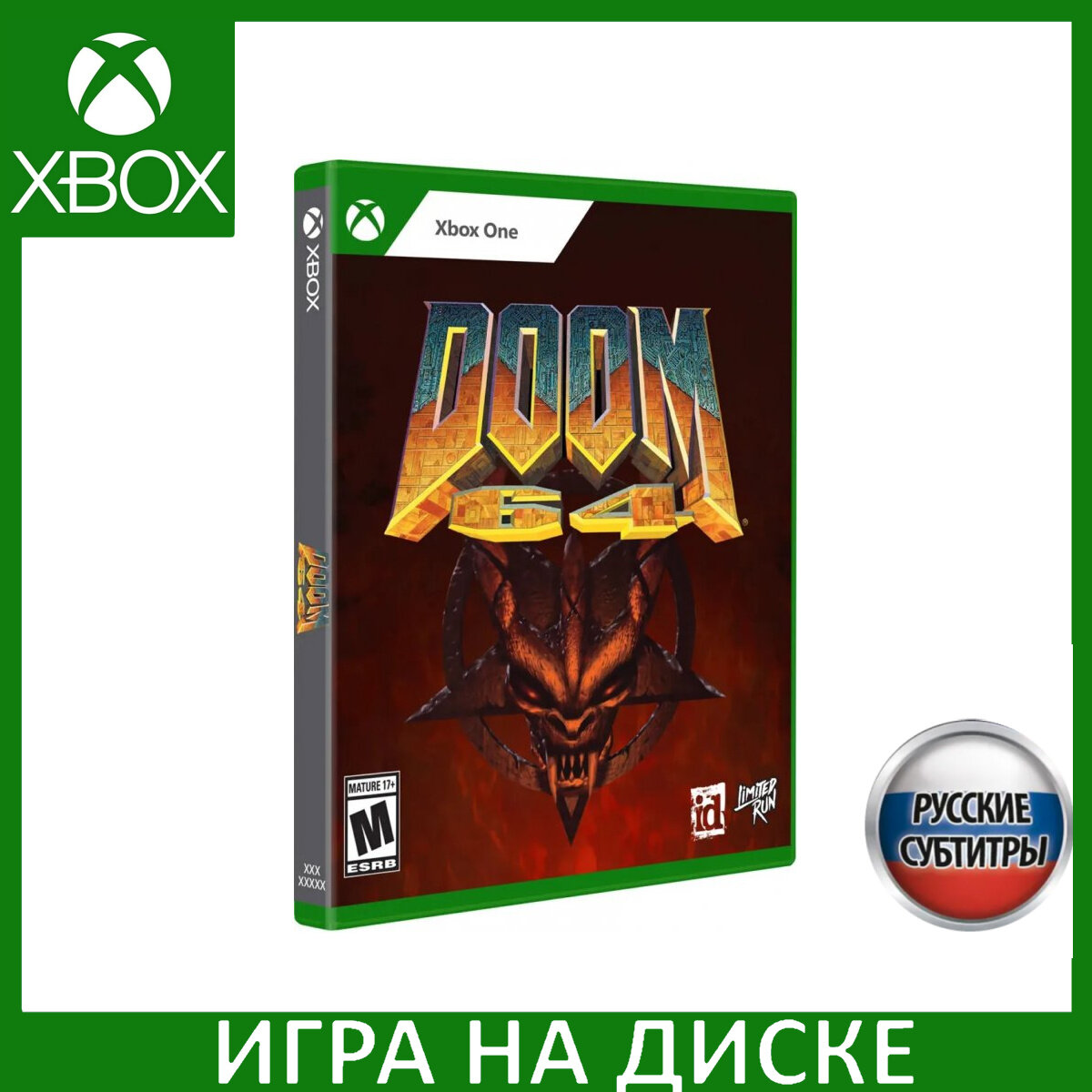 Игра DOOM 64 (Limited Run #001) Xbox One, Series X Русская Версия Диск на Xbox