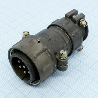 Соединитель ШР28П7НГ9Н вилка кабельная