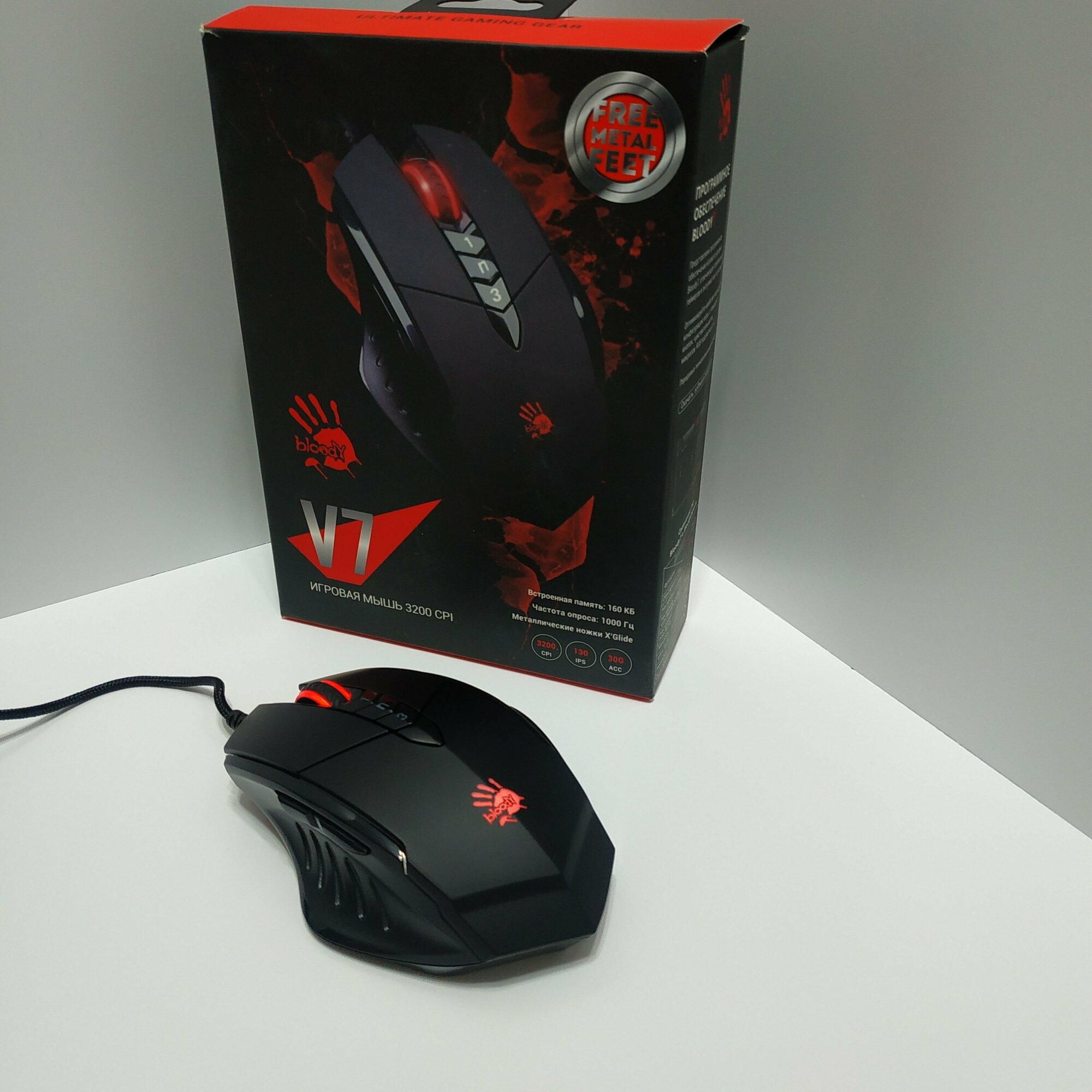 Игровая мышь A4Tech Bloody V7
