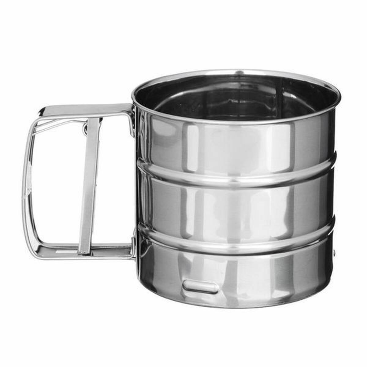 Кружка-сито для муки 375гр d10см (металл)