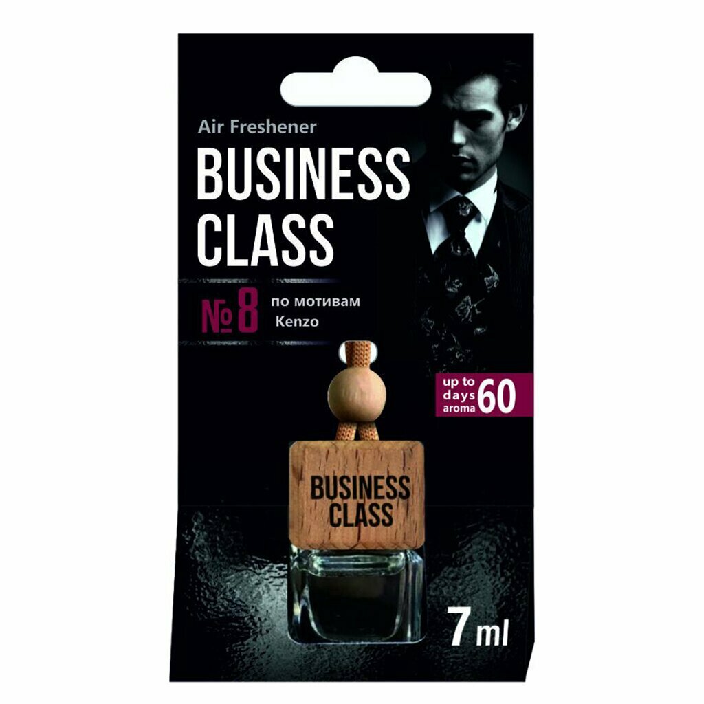 Ароматизатор в машину подвесной, бочонок, Freshco, Business Class Kenzo, AR1BC008