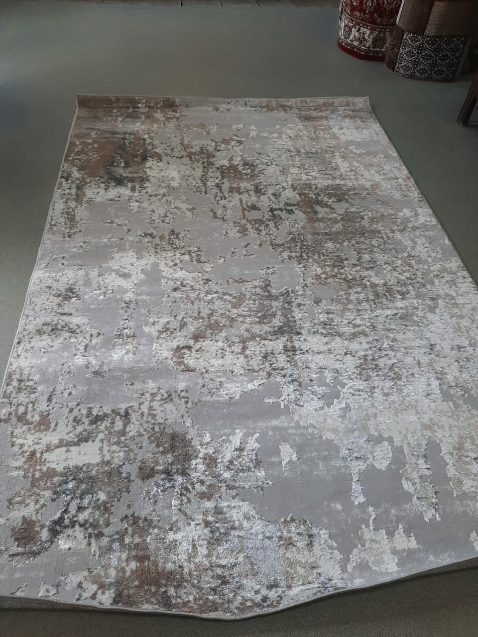 Ковер Paradize beige-grey 1.9х2.9 , рельефный, Турция