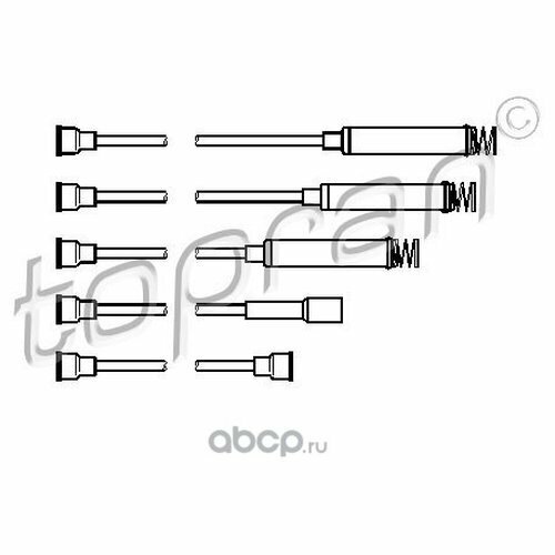 Провода высоковольтные OPEL Vectra A(C20NE)