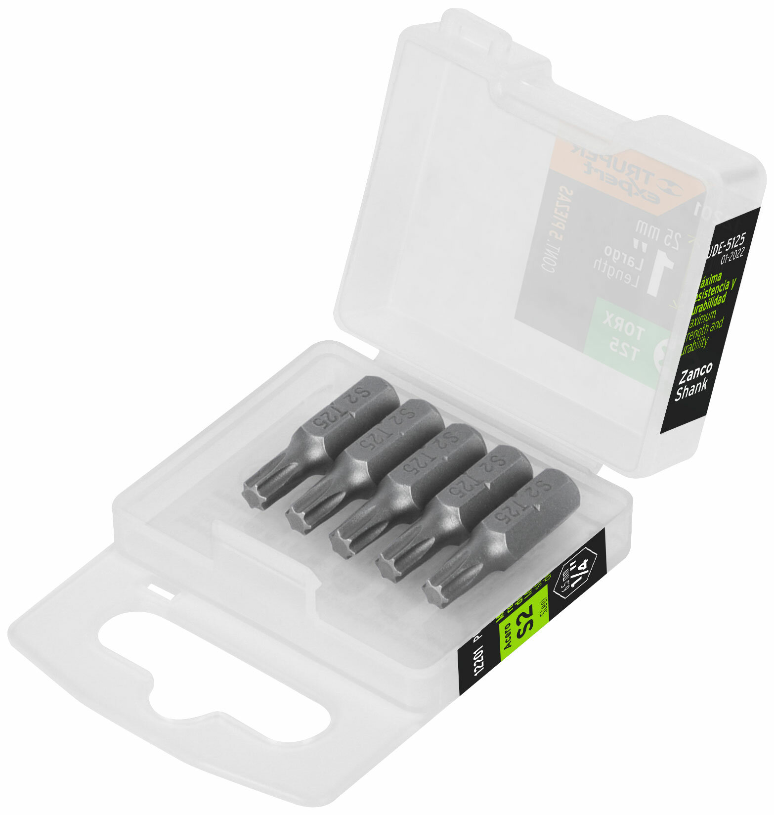 Набор бит Truper TORX T25 25 мм, 5 шт. (12201)