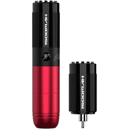 Беспроводная тату машинка EZ Tattoo EZ Filter Freedom Wireless Red (2 блока питания)