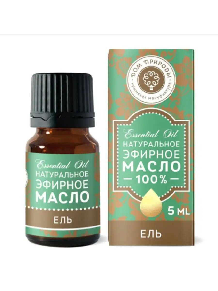 Натуральное эфирное масло "Ель" ароматизатор