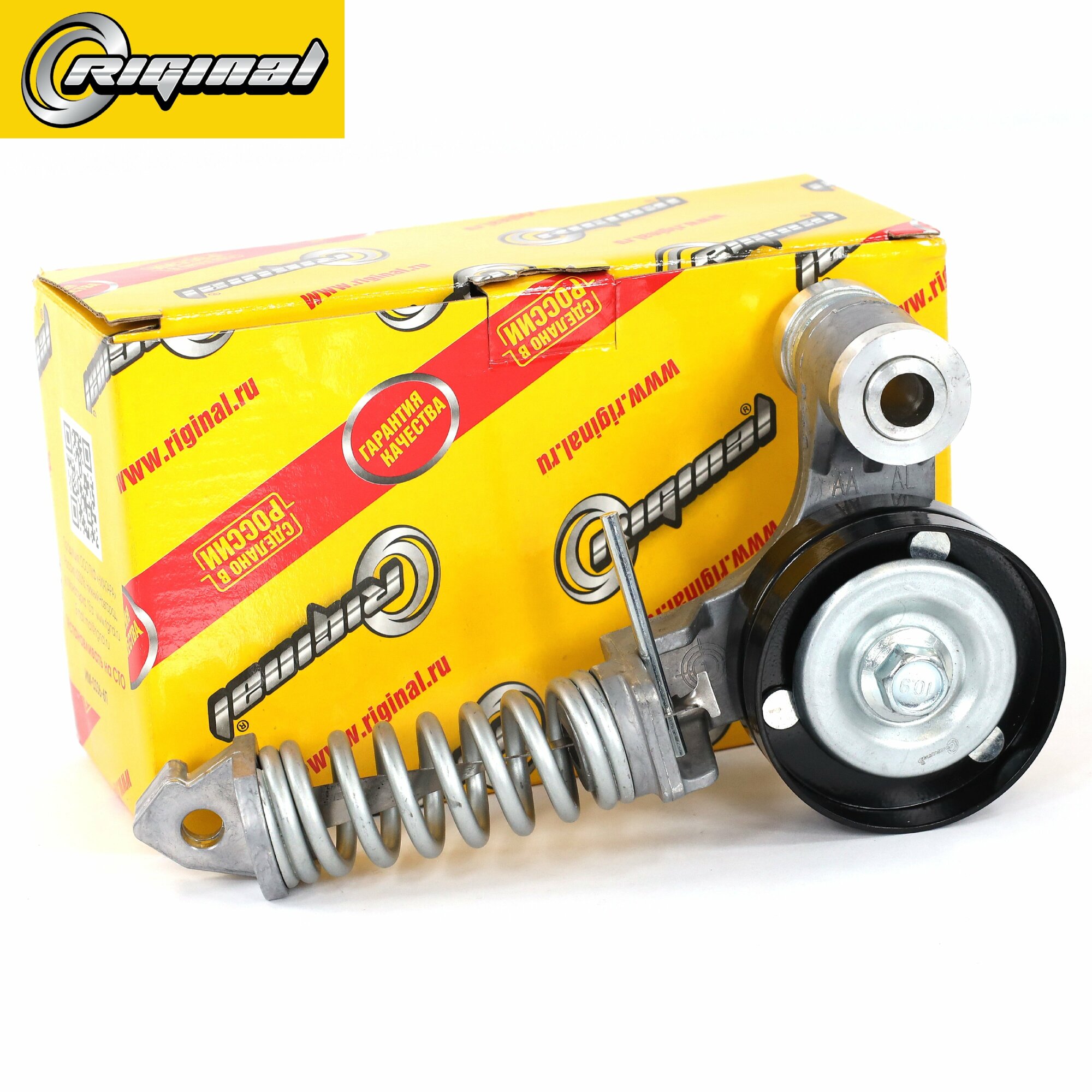 Ролик натяжной ремня приводного RIGINAL, для а/м Chevrolet Aveo, Cruze, Opel Astra G, H, J
