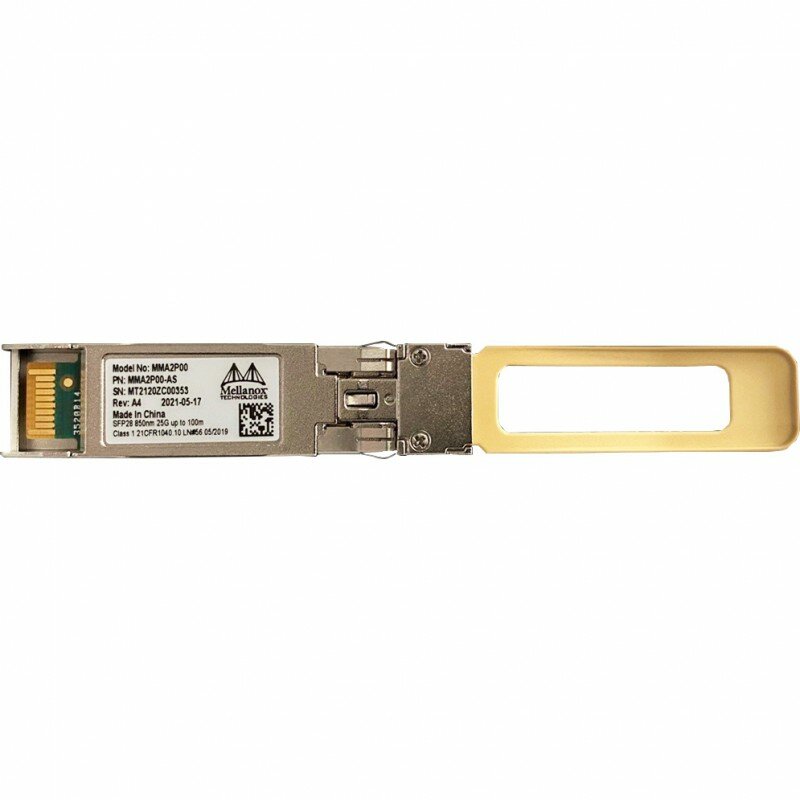 Трансивер Mellanox MMA2P00-AS 25Gb/s, SFP28, LC, 850nm, up to 100m