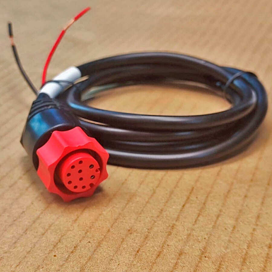 Кабель питания (без NMEA) для Lowrance Elite, Elite HDI, Elite FS, Elite Ti, Elite Ti2, HDS, Mark, Hook, LMS Replacement 000-14041-001