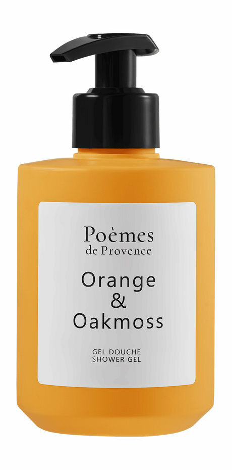 Poemes de Provence Orange & Oakmoss Shower Gel, Парфюмированный гель для душа, 300мл