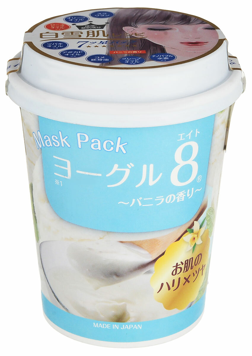 Kyo Tomo Маска для лица Yoguru 8 vanilla (ваниль), 24 г