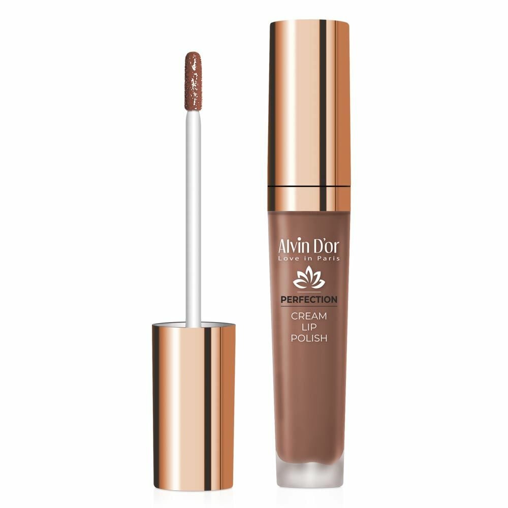 Alvin D'or, Кремовый лак для губ "Perfection" тон 06 сinnamon (корица)