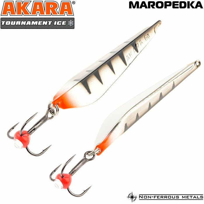 Блесна зим. Akara Tournament Ice Maropedka 100 18 гр. 31/Sil