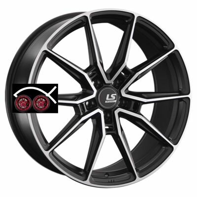 Колесный диск LS FlowForming RC58 9x20 5x112.0 ET26 D66.6 черный