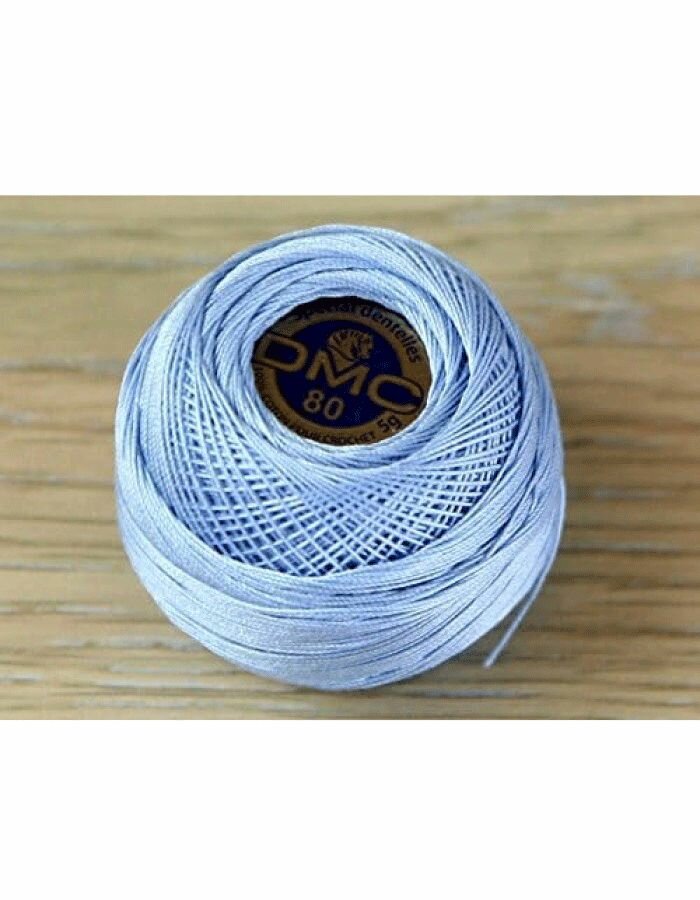 Нити DMC Dentelles для вязания кружева, 100% хлопок, 5 гр. (90 м.), цвет: 800