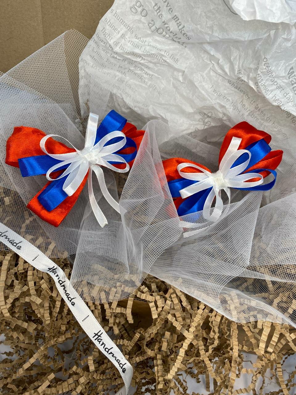 Бантики "Триколор"