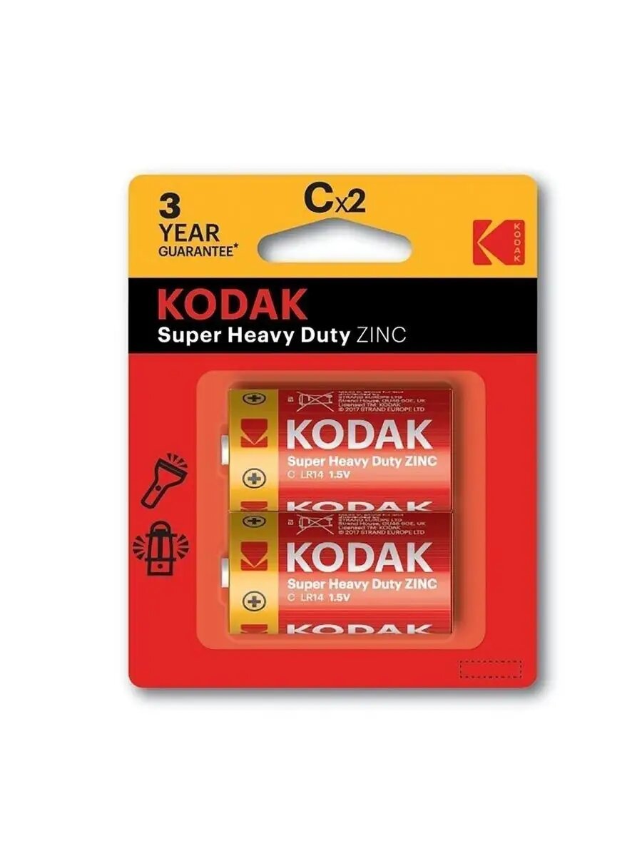 Батарейка KODAK R14 — фото 1