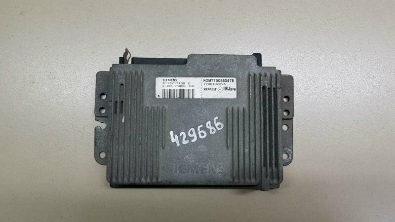 Блок управления двигателем Renault Laguna 1 1999-2001 кат.номер: 7700102293