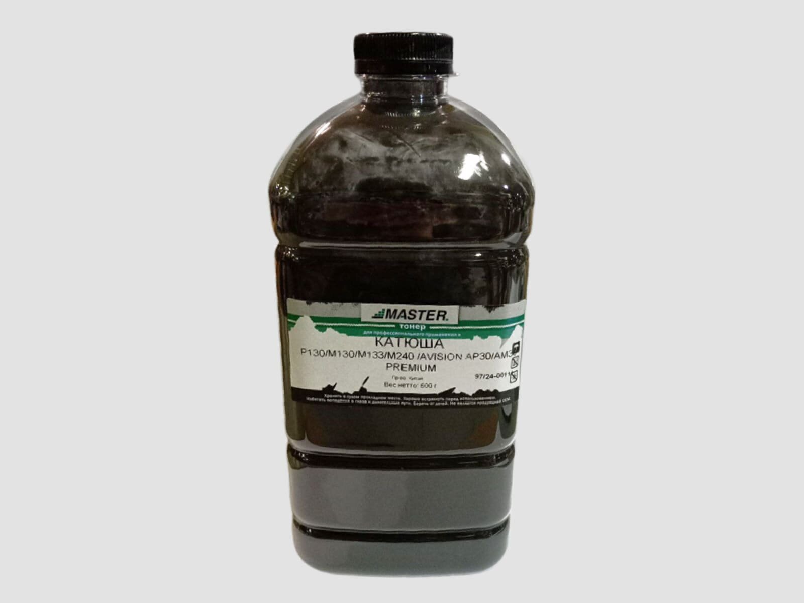Тонер катюша P130/M130/M133/M240 /AVISION AP30/AM30, Master, PREMIUM, 600гр/канистра