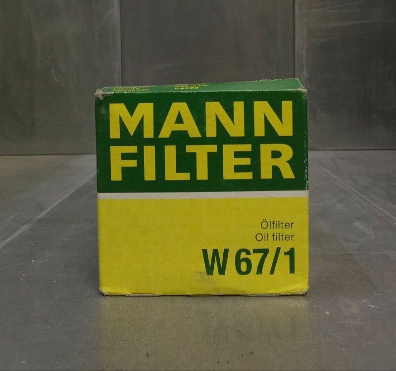 W 67/1 Фильтр масляный для BOBCAT, FORD, JOHN DEERE