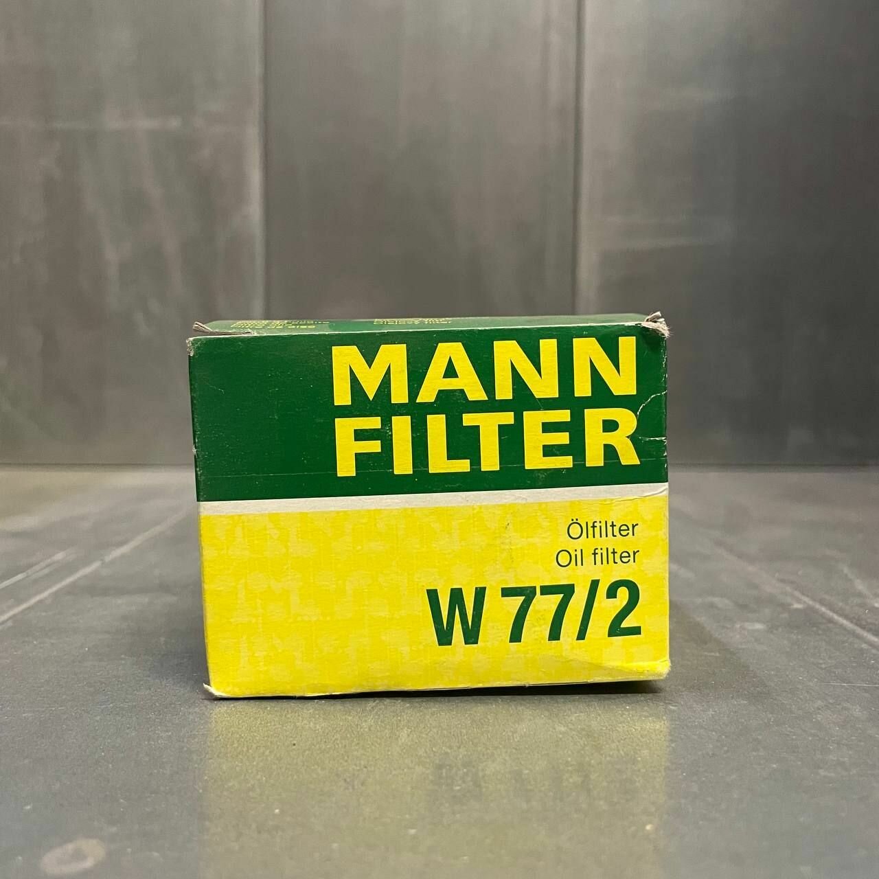 W 77/2 Фильтр масляный MANN-FILTER для VOLVO, BOMAG, DEUTZ