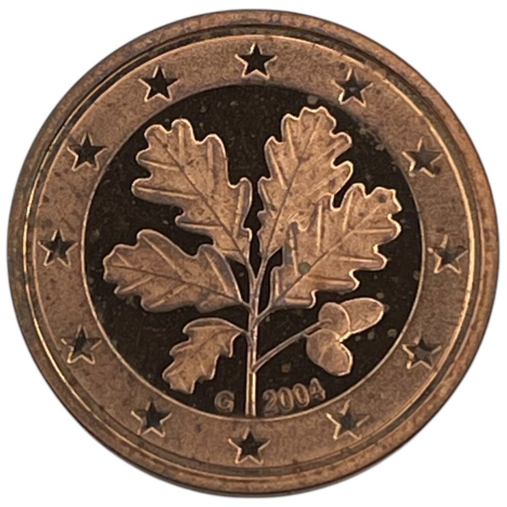 ФРГ (Германия) 5 евроцентов 2004 г. (G) (Proof)
