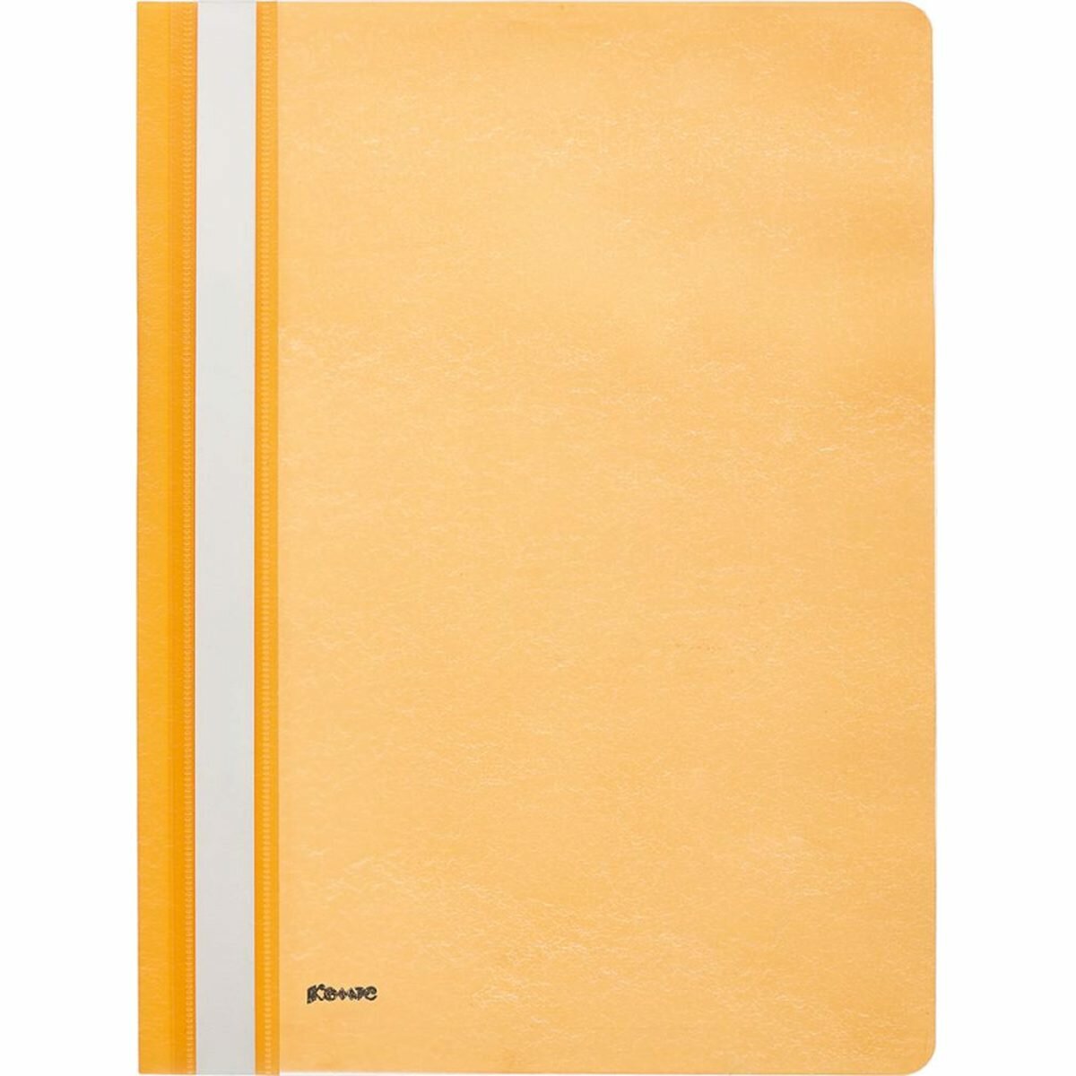 Папка-скоросшиватель Комус (А4, пластик) оранжевый (164392)