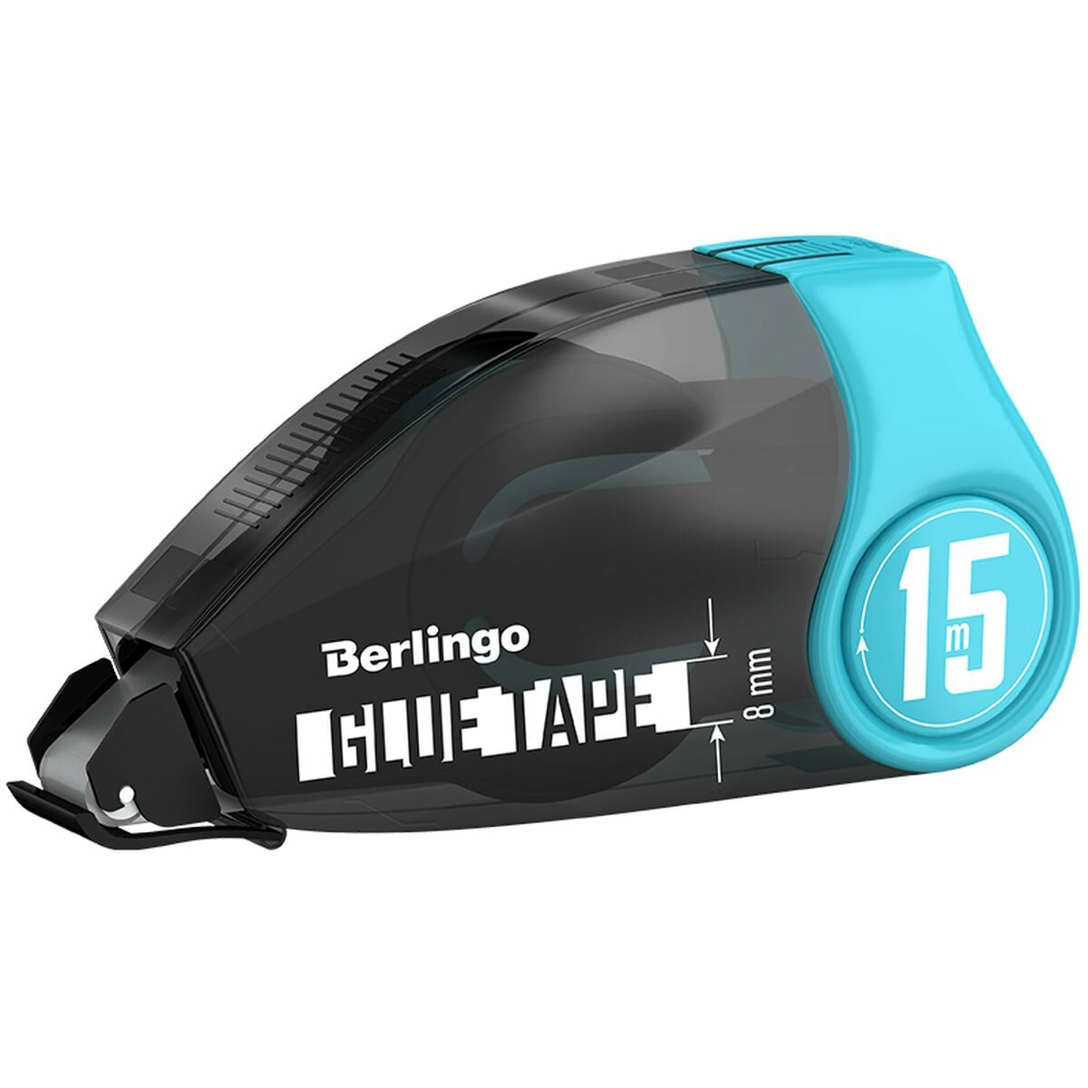Клей ленточный Berlingo (8мм х 15м), европодвес (FNk_08015), 1шт.
