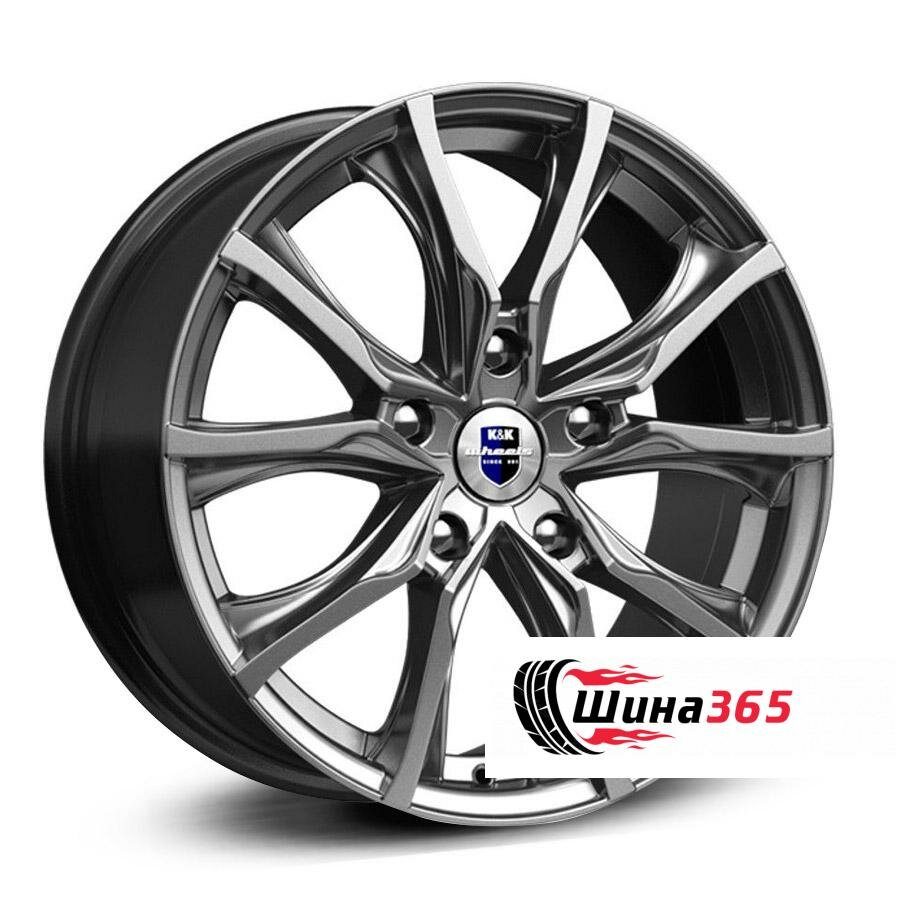 Литой колесный диск КиК Твист-Оригинал R17 / 7.5J PCD 5x114.3 ЕТ 52.5 ЦО 67.1