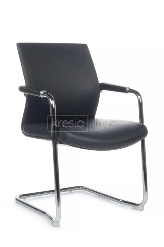 Конференц-кресло Riva Design Neo-ST SN-802 черная премиум экокожа