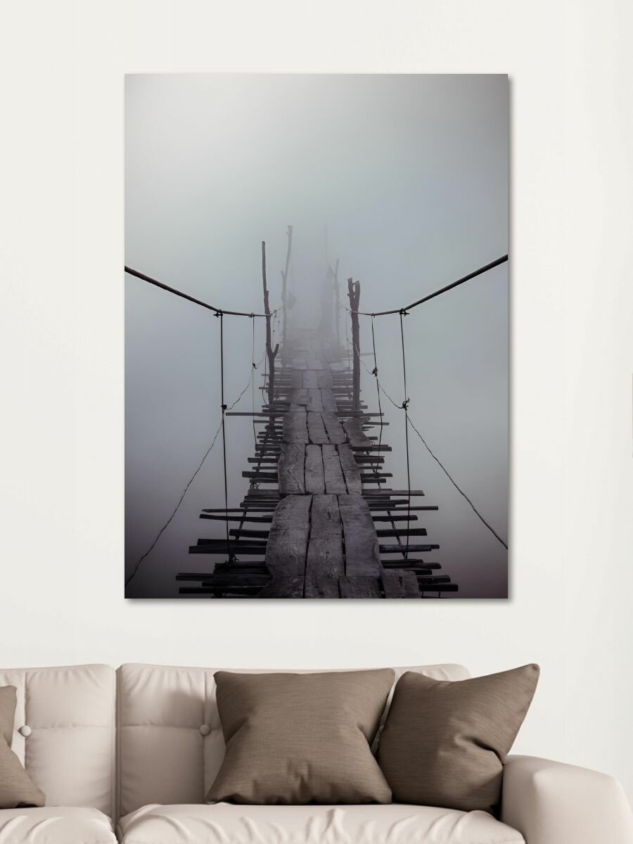 Картина на стену "Туманный путь" 50х70см 1шт.