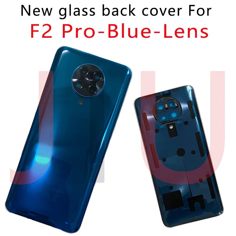 Задняя крышка Poco F2 Pro, Blue-lens