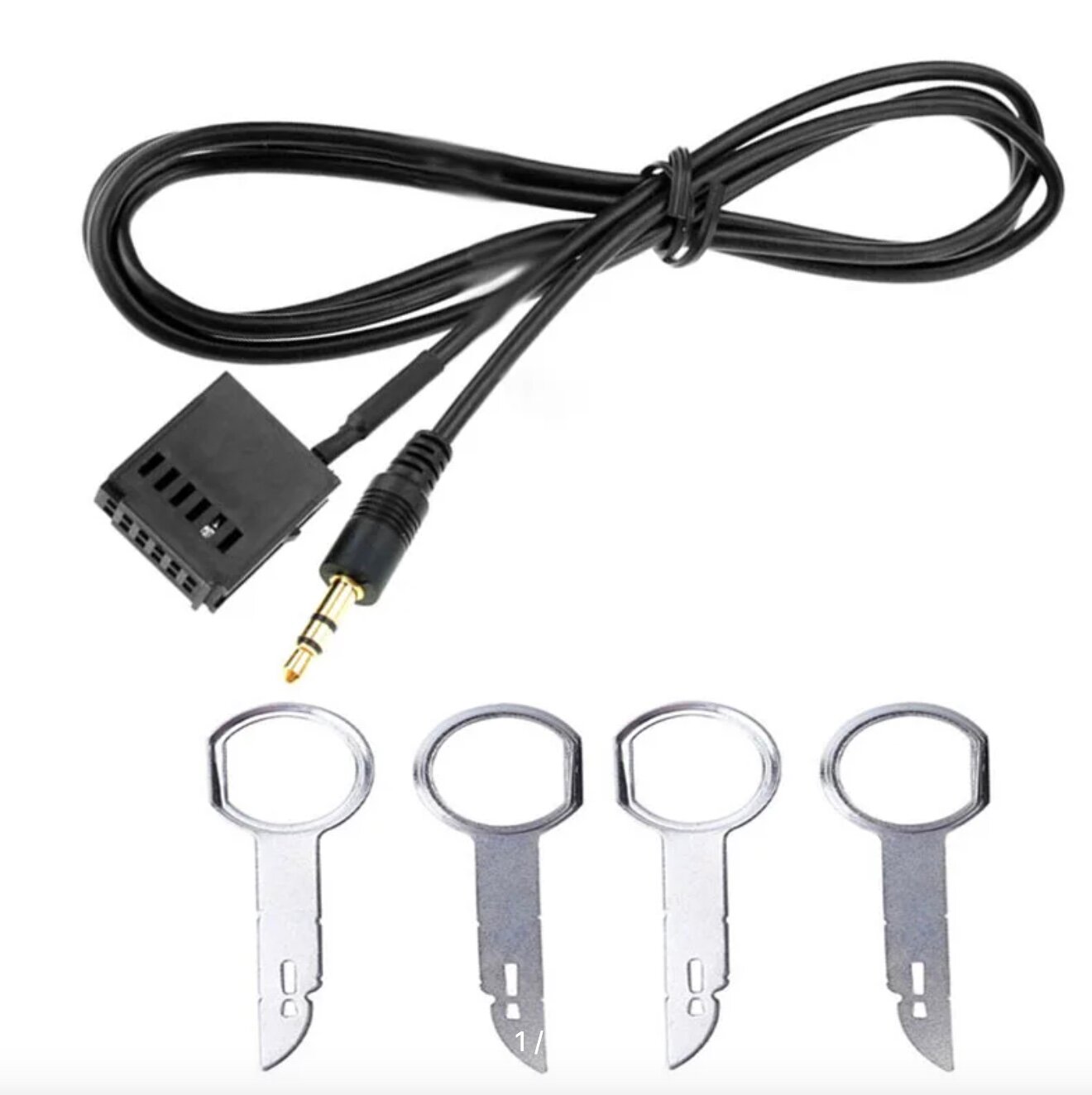 AUX кабель для Ford с ключами для магнитол 6000CD, 5000C, 6006 CDC мини-джек 3.5мм папа