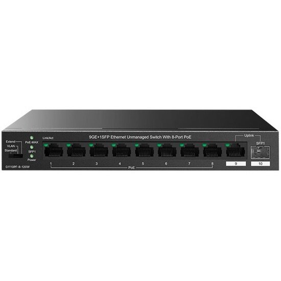 Коммутатор Ip-com G1110PF-8-120W