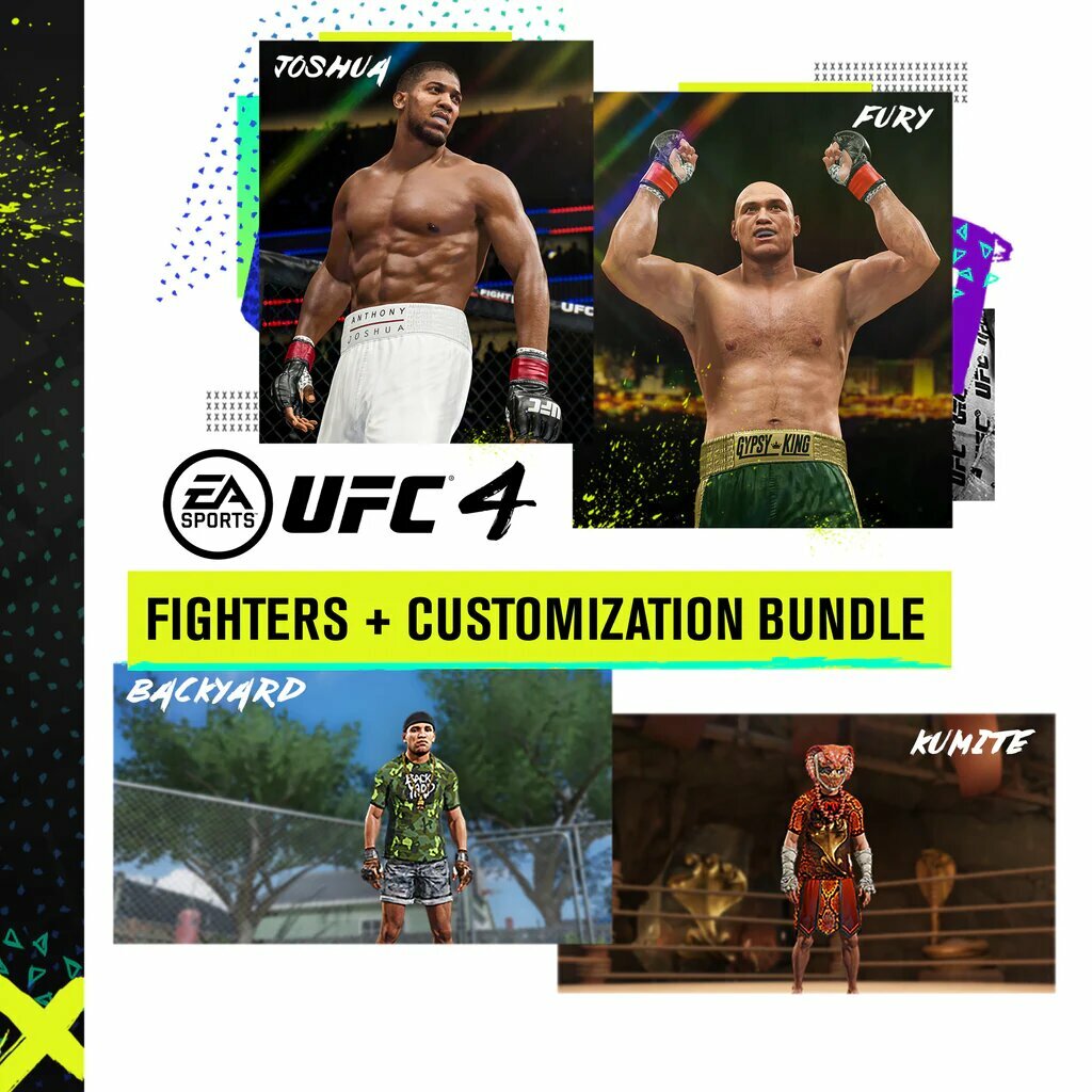 Дополнение UFC 4 - Fighter & Customization Bundle, цифровое издание PlayStation 4, регион Турция / код пополнения баланса