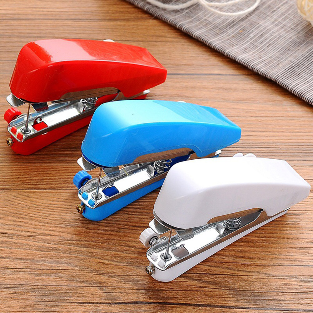 Random Color Mini Sewing Machine Portable Handmade — фото 1