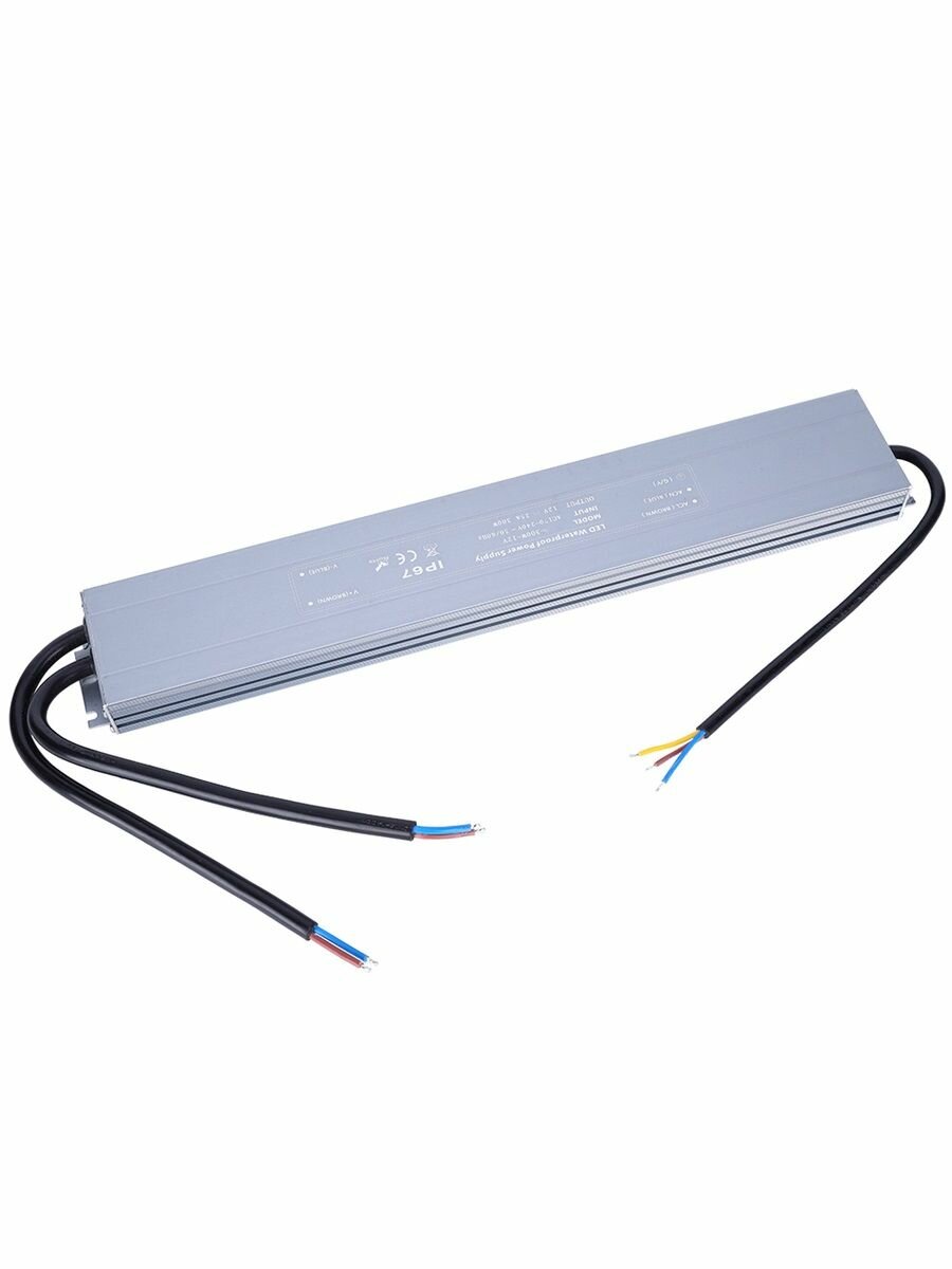 Водонепроницаемый источник питания 12 В, 300 Вт, ультратонкий источник питания 170 240 В переменного тока, 50/60 Гц для домашнего офиса, выход 12 В постоянного тока