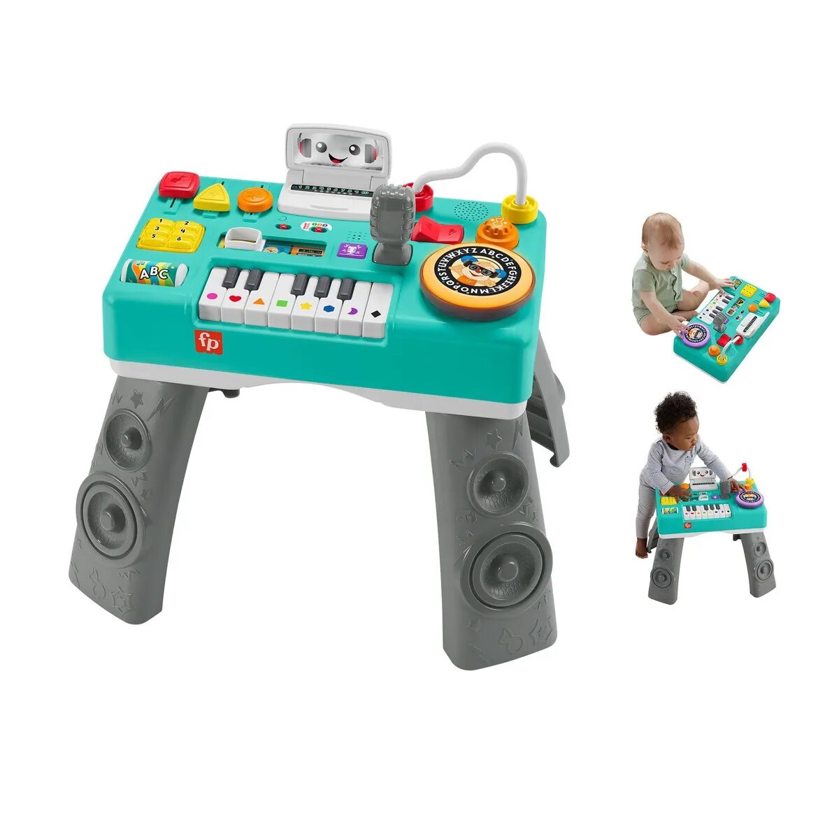 Музыкальный стол Fisher-Price "Mix & Learn", интерактивный, от 5 месяцев