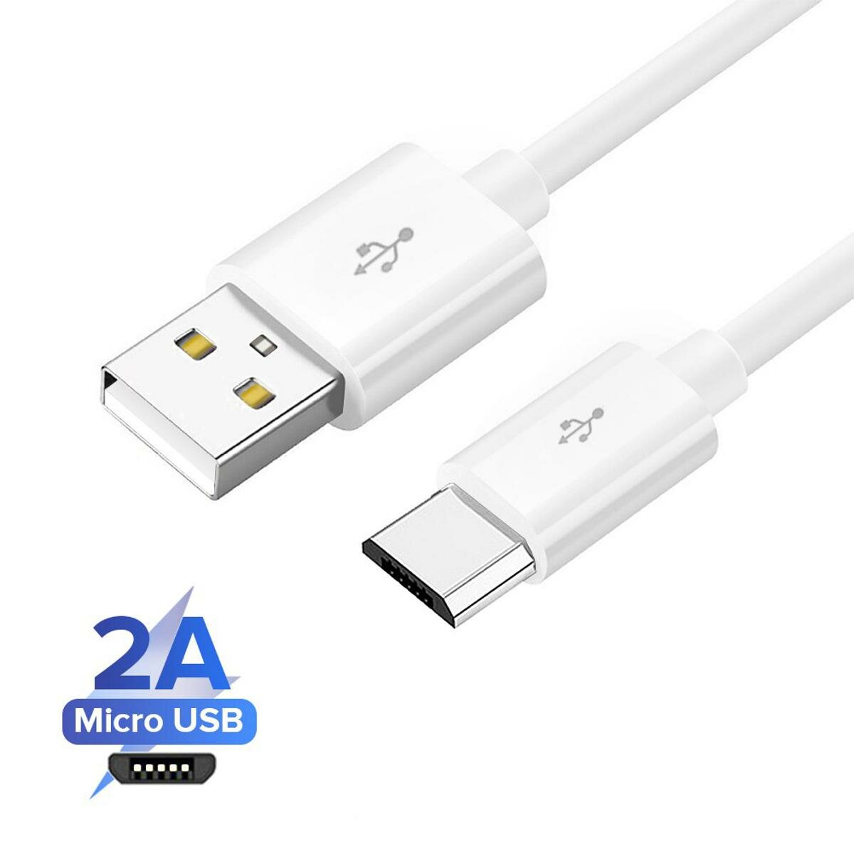 Черный белый 0,25 м 1 м 1,5 м 2 м 3 м Micro USB кабель 2A 3A для Samsung Android быстрая зарядка зарядное устройство USB кабель мобильный телефон шнур провод